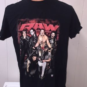 WWE | Shirts | Mens Wwe Raw Tshirt Size Xl Group Photo | Poshmark